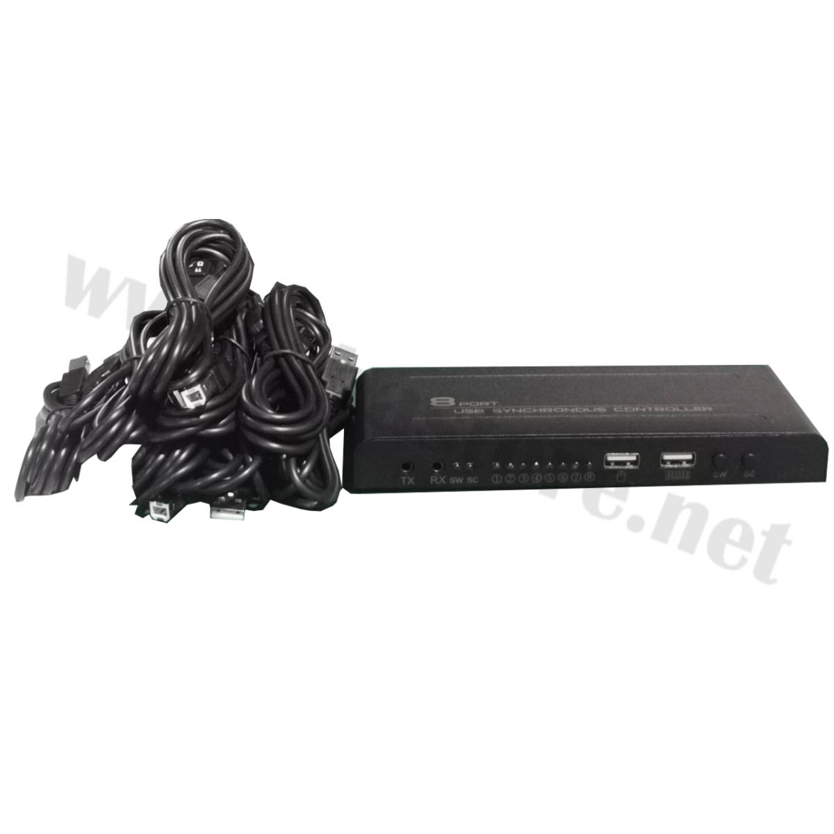 USB SWITCH SYNCHRONOUS CONTROLLER 8 PORT รุ่น 81US เป็นอุปกรณ์แชร์สัญญาณเม้าส์คีย์บอร์ด ควบคุม ...